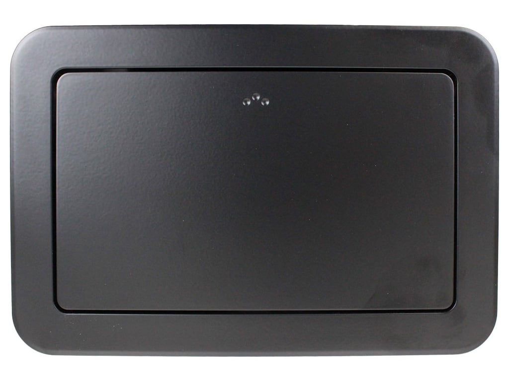 FSR T3U-2R-BLK - Table Box AC Duplex Black Cover and Trim | Touchboards