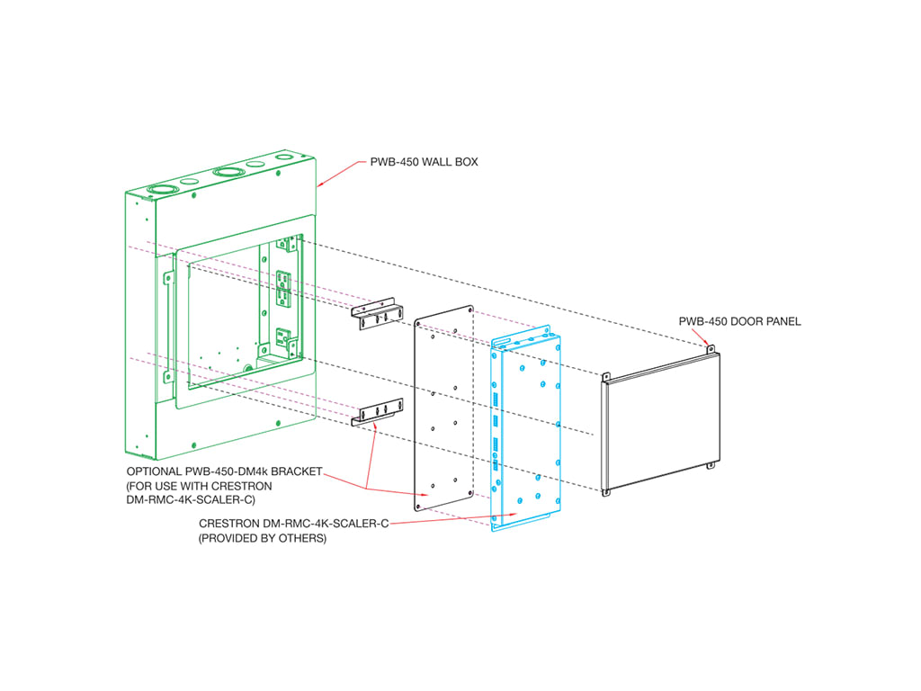 FSR PWB-450-DM4k - Bracket | Touchboards