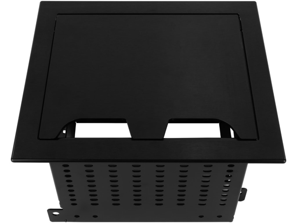 FSR RT6-S4-BLK - 4 Section Table Box with 1 Universal Bracket (Black ...