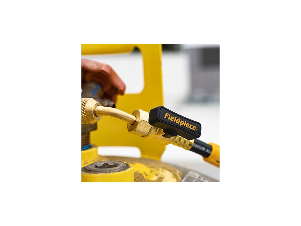 Fieldpiece HR3XB - 1/4-inch Ball Valve Hose Extension Set (3-pack ...