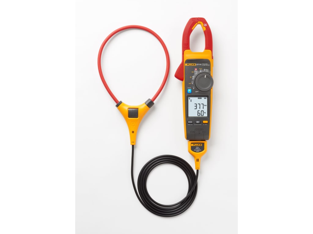 Fluke 377 FC - Non-Contact Voltage True-RMS AC/DC Clamp Meter with ...