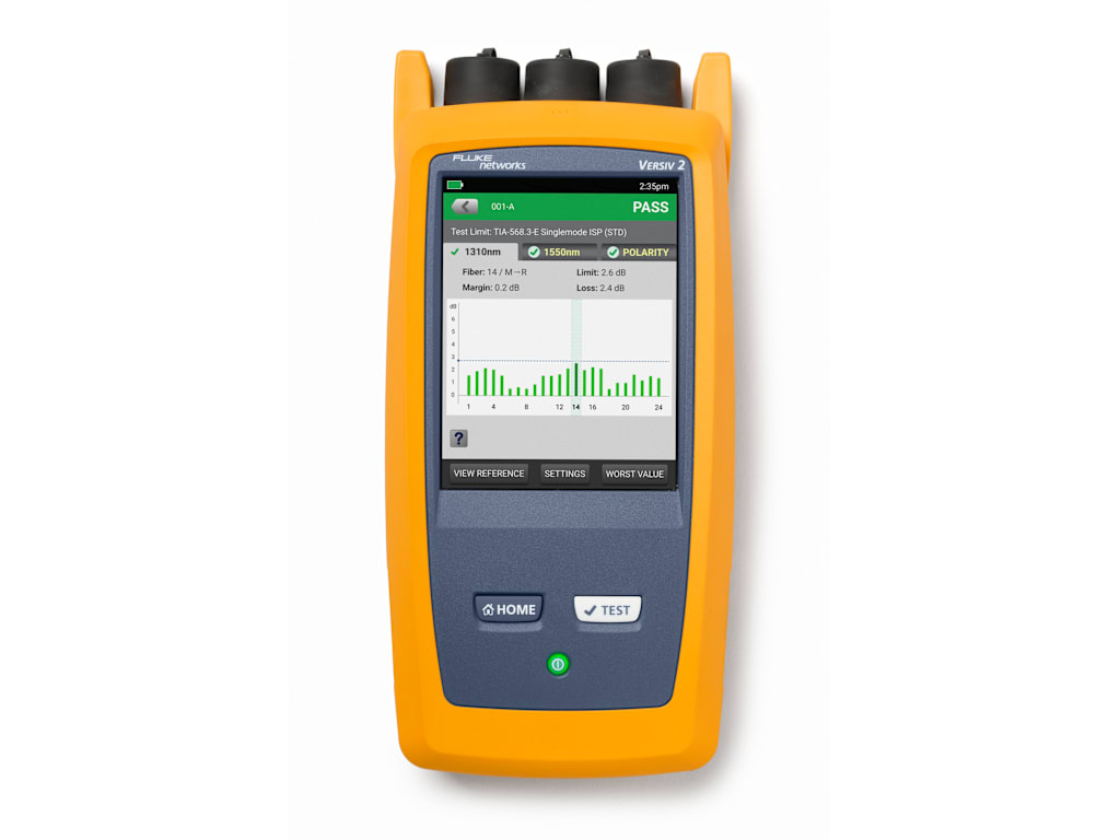 Fluke Networks CFM-100S - Certifiber Max SM OLTS with Two Versiv ...
