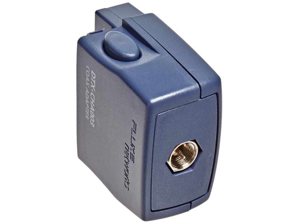 Fluke Networks DTX-CHA003 Coax Test Adapter | TEquipment