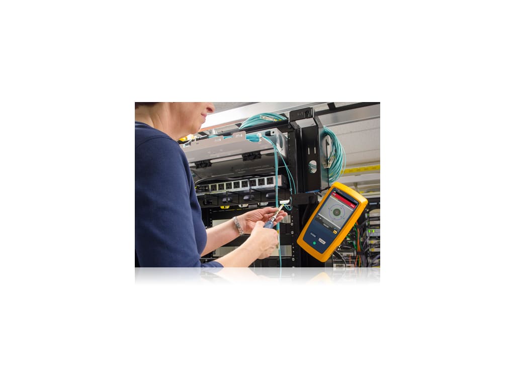 Fluke Networks FI-7000-MPO 120 FiberInspector Pro with MPO and Cleaning ...