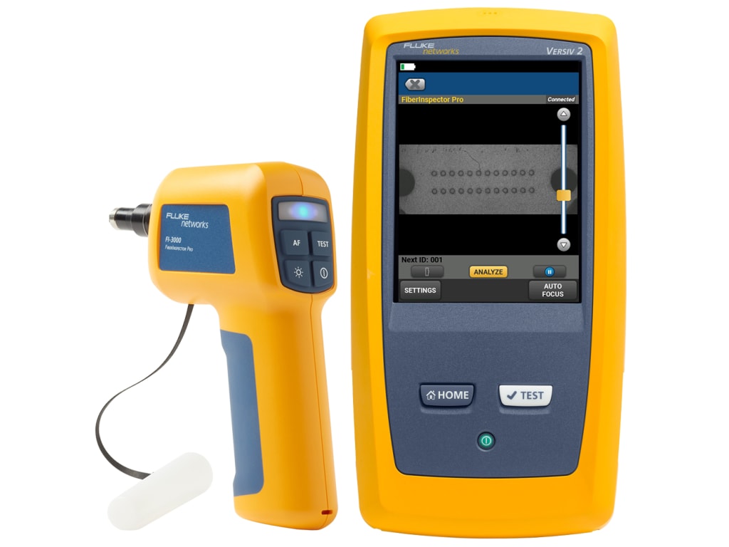 Fluke Networks FI2-7300 FiberInspector Pro V2, w/WIFI | TEquipment