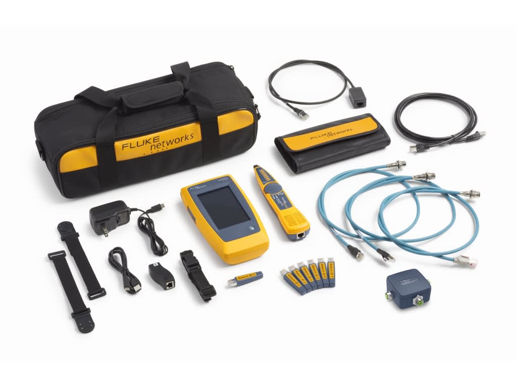 Fluke Networks LIQ-DUO-IE-KIT - Link IQ Duo Kit with Industrial ...