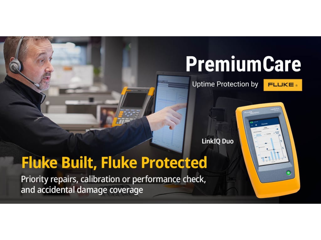 Fluke Networks LIQ-DUO/FPC3 - LinkIQ Duo Cable / Wi-Fi / Network Tester ...