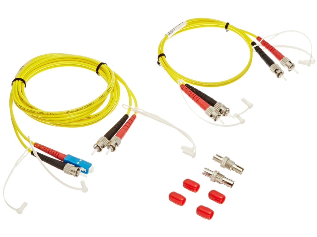 Fluke Networks NFK3-DPLX-ST3 Duplex Singlemode 3 Jumper Test Reference ...