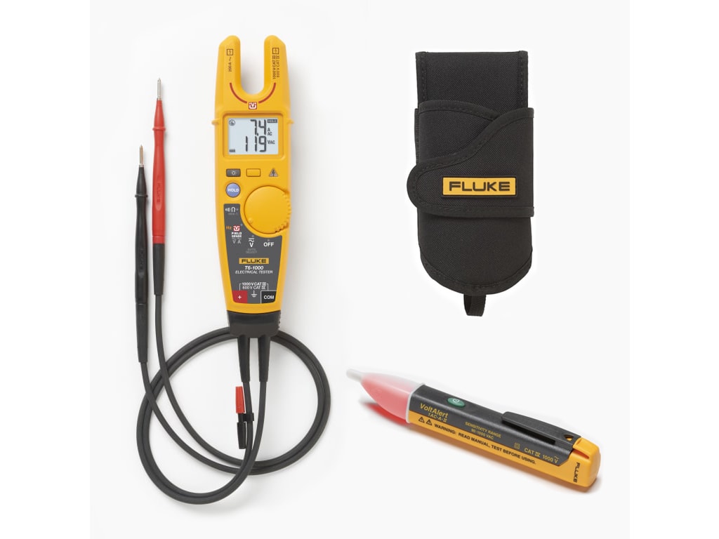 Fluke T6-HT6-1AC KIT - Package with T6-1000 Electrical Tester, H-T6 ...