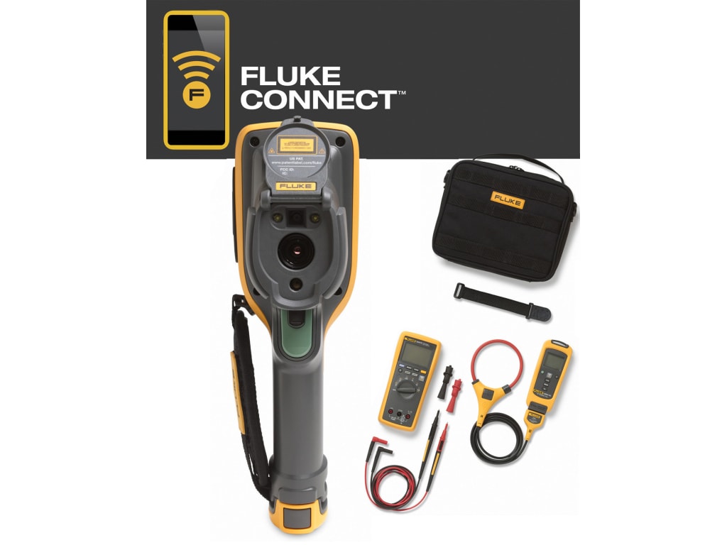 Fluke TI105/FCA TI105 IR Cam with DMM A3001 FC iFlex Kit | TEquipment