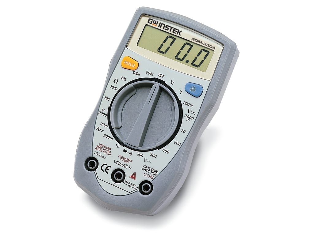 Instek GDM-350A Digital Multimeter Hand-Held 3 1/2 digits | TEquipment