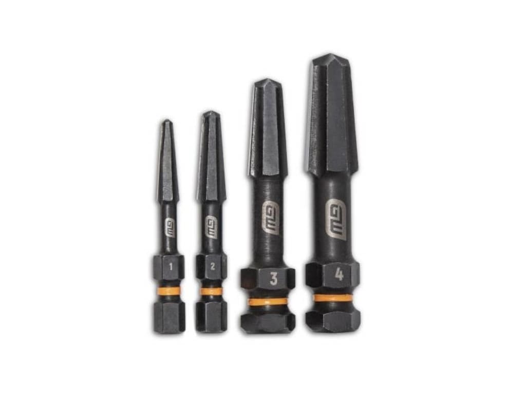 GEARWRENCH 84787 - Bolt Biter Screw Extractor Set, 4 Pc. | TEquipment