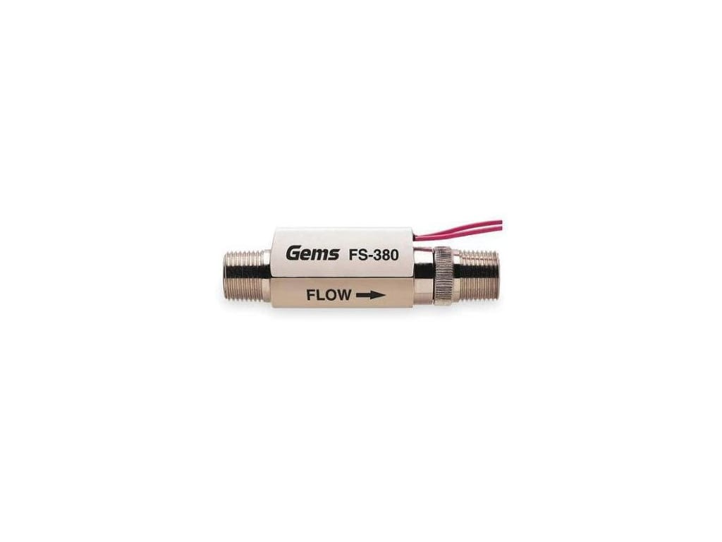 GEMS Sensors 179996 - FS-380 Series Flow Switch, 1.01-5.0 GPM Flow, 3/8 ...