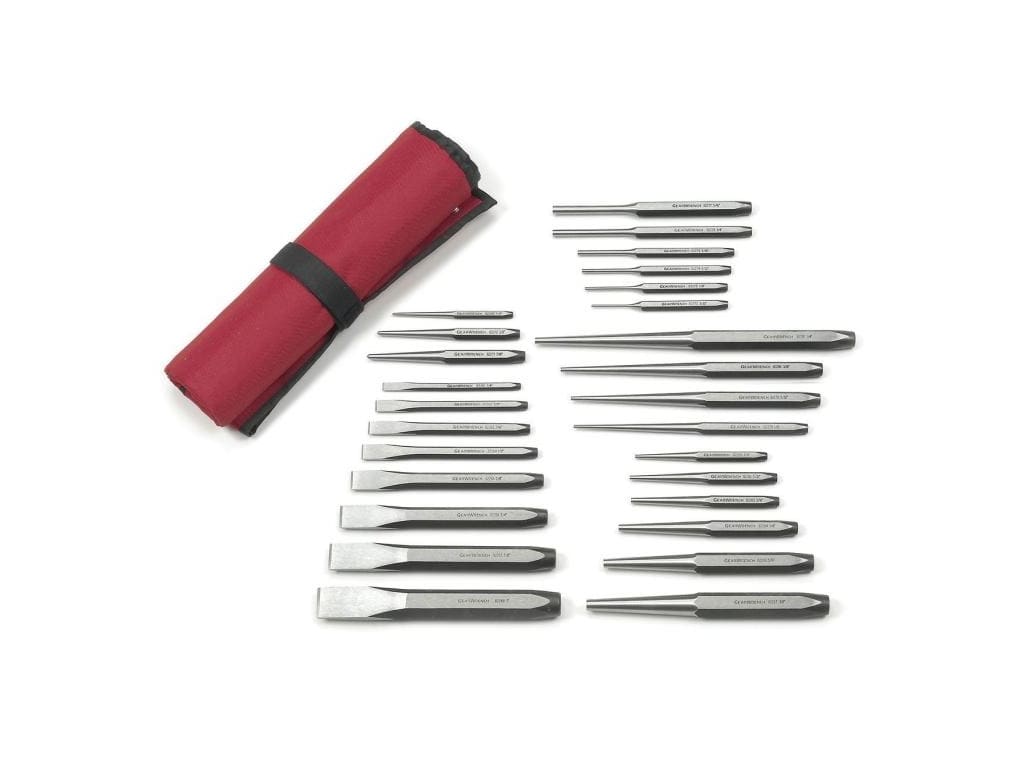 GEARWRENCH 82306 - Piece Punch And Chisel Set, Alloy Steel, Phosphate ...