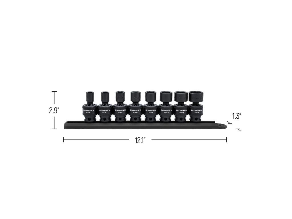 GEARWRENCH 84917N - 8 Piece 3/8" Drive 6 Point Standard Universal ...