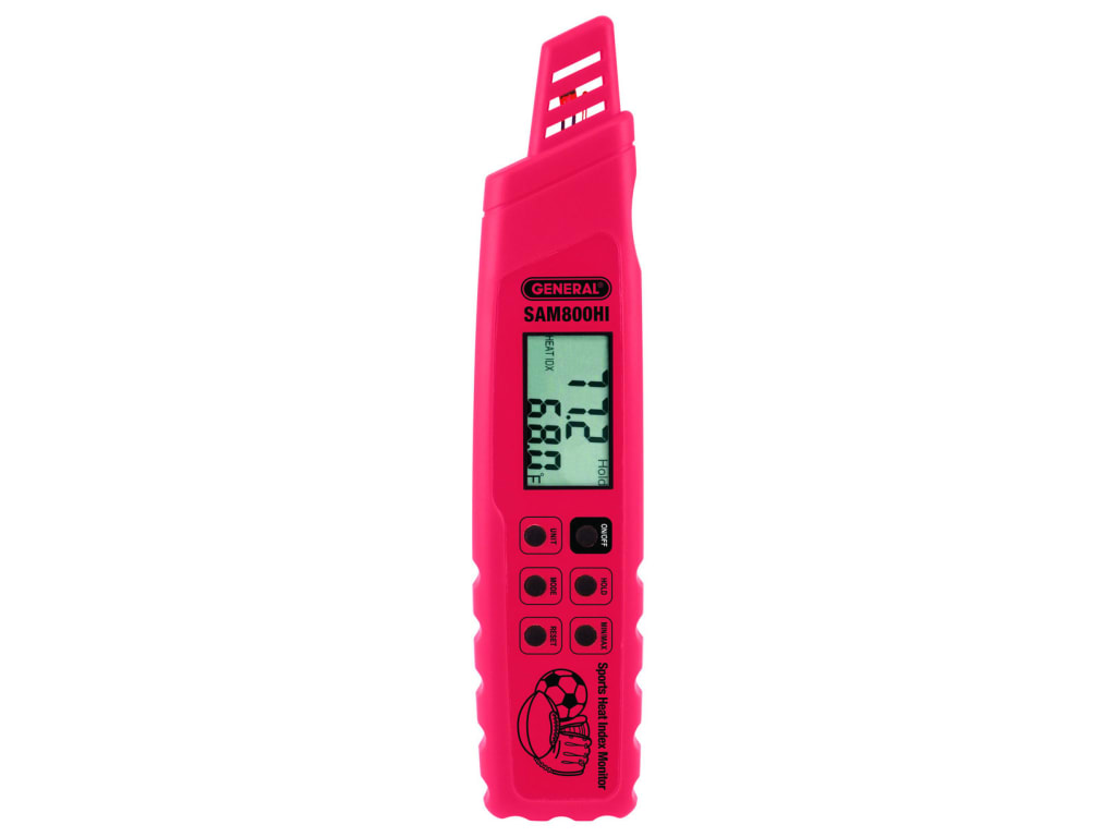 General Tools SAM800HI - Digital Pocket Heat Index Monitor, Sports ...
