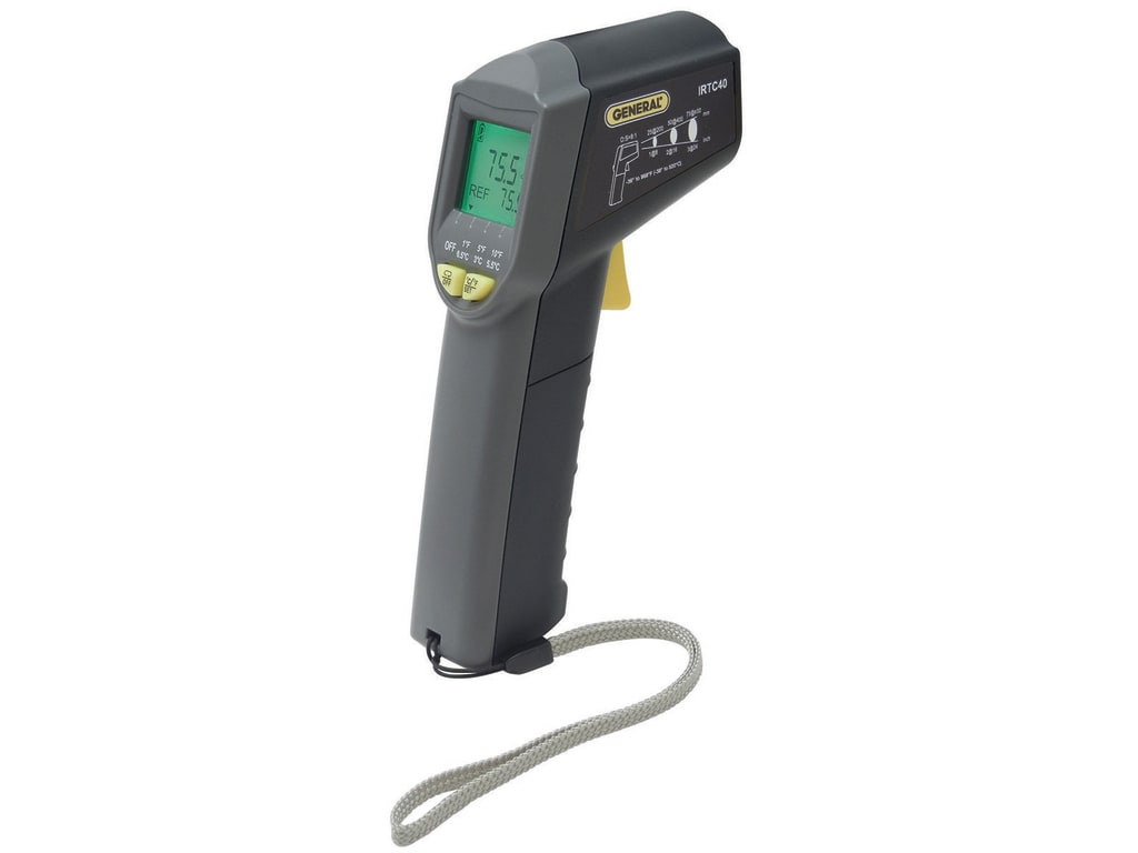 General Tools IRTC40 - 8:1 Scanning Infrared Thermometer with Tricolor ...