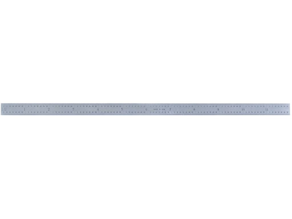 General 1216 - Industrial Precision 12 inches Flexible Steel Ruler ...