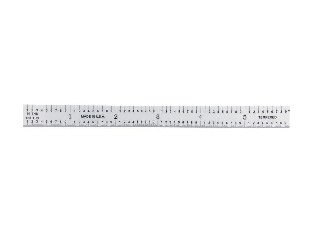 General Tools CF645 - Ultratest Flexible Steel Ruler with 5R ...