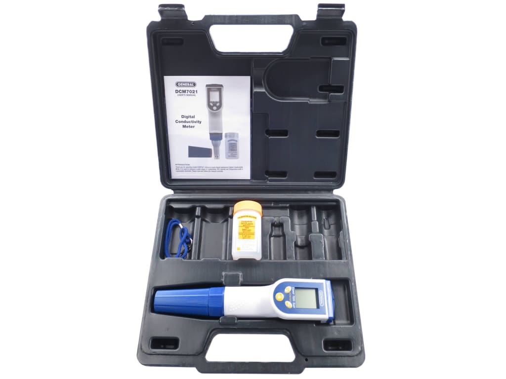 General Tools DCM7021 - Conductivity TDS Salt Meter | TEquipment