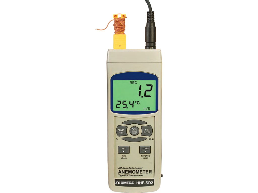 General Tools HHF-SD2 Anemometer-Thermometer | TEquipment