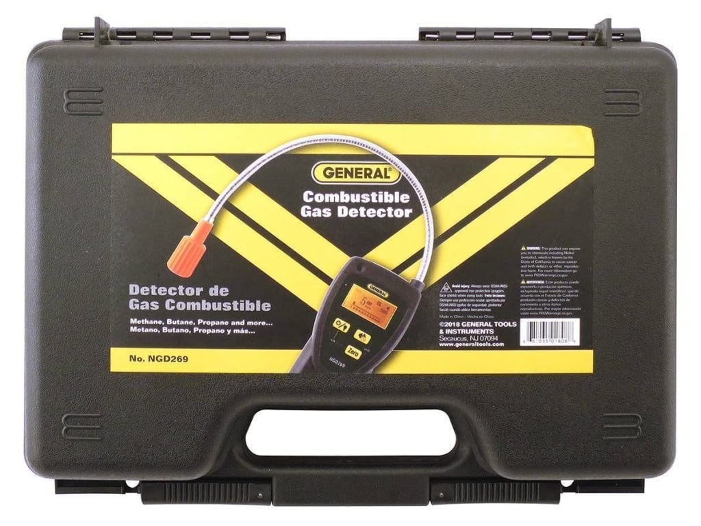 General Tools NGD269 - Combustible Gas Leak Detector With Backlit LCD ...