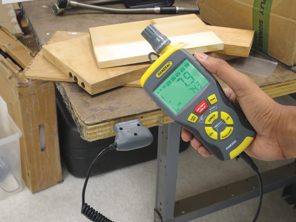 General Tools RHMG650 - 9-in-1 Temperature-Humidity Meter with Pin ...