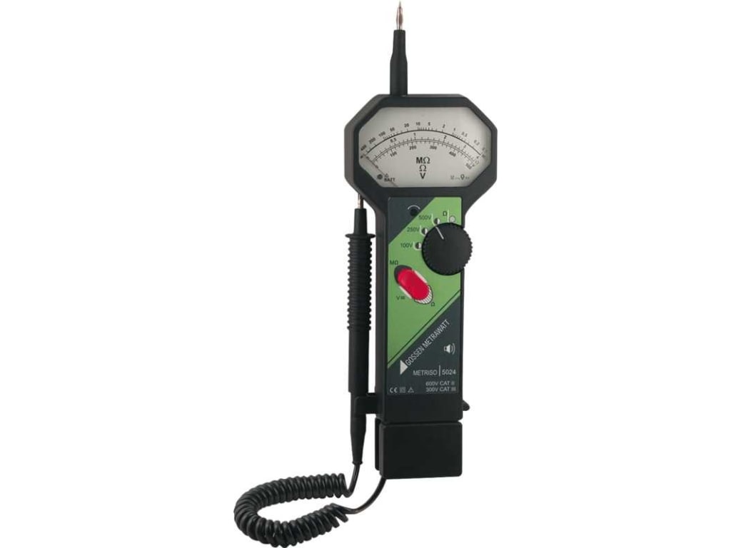 Gossen Metrawatt M540E - Analog Insulation and Resistance Measuring ...