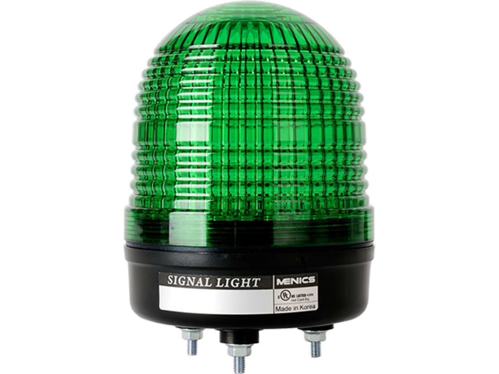 Autonics MS86S-S00-G - D86mm Xenon lamp Strobe Light, Green Lens, 12-24 ...