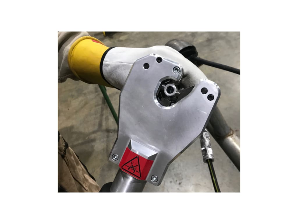 Greenlee EK6ATILX22 - Six Ton Inline Quad Point Crimper (Open Face ...