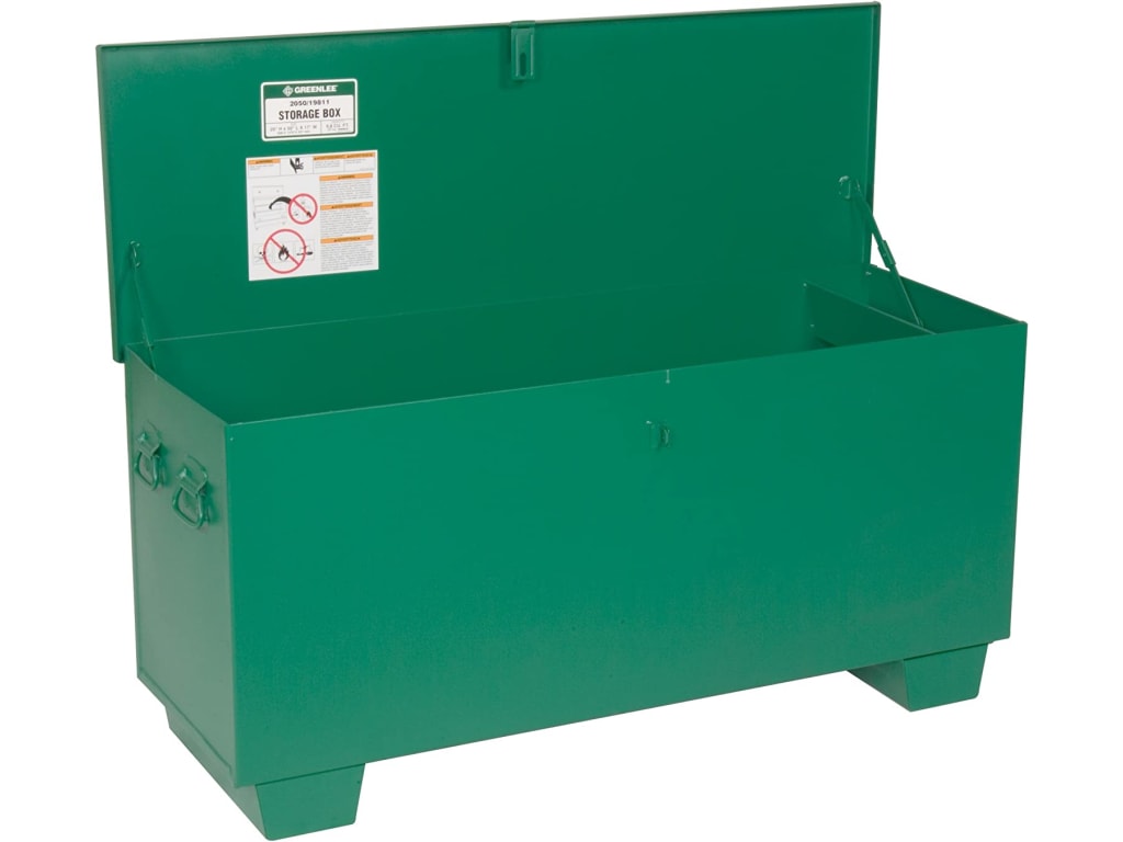 Greenlee 2050 - Steel Storage Box for 884 and 885 Conduit Bender Shoe ...