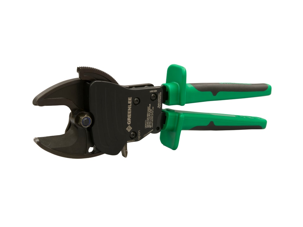 Greenlee 45208G - Open Jaw Ratcheting Cable Cutter | TEquipment