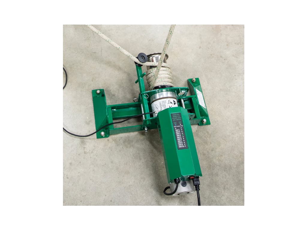 Greenlee G10-F - Tugger - 10,000 lb. Puller with Floor Mount | TEquipment