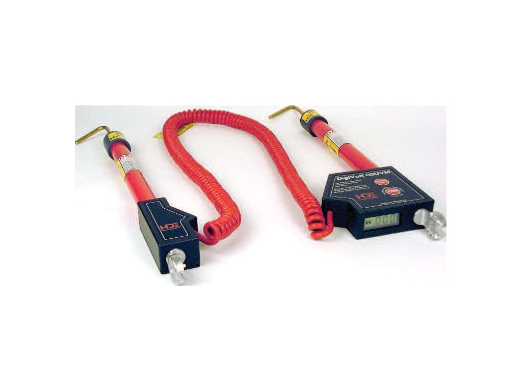 HDE DVM-80UVM - Dual Stick Phasing Voltmeter with Peak Hold and ...