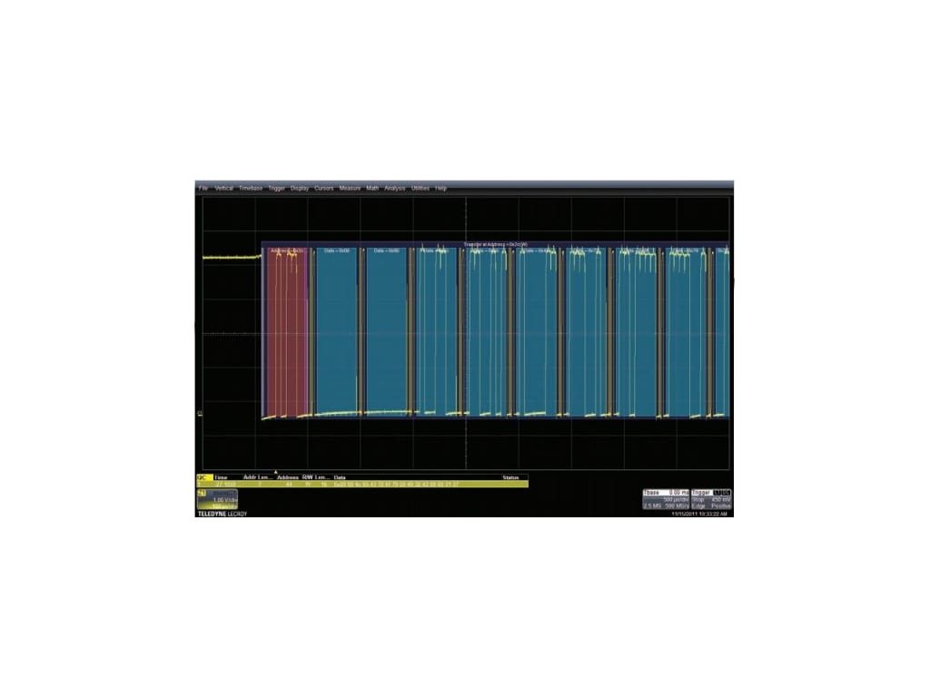 LeCroy WS10-EMB I2C, SPI, UART and RS-232 Trigger and Decode Package ...