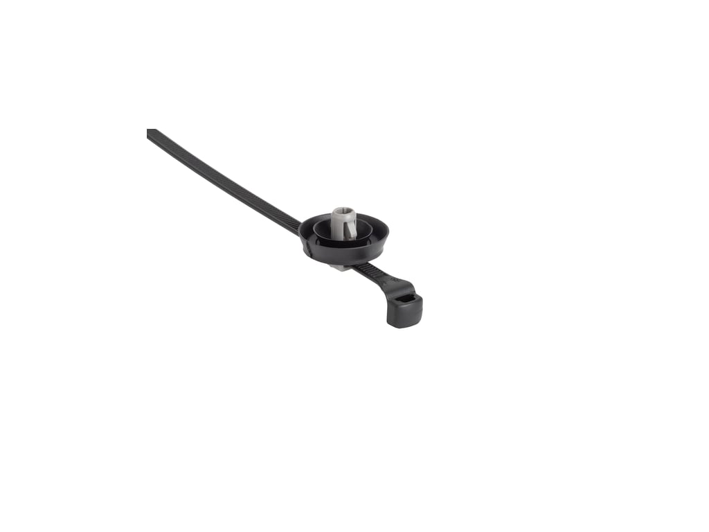 HellermannTyton 156-03942 - 2-Pc Low Profile Cable Tie/Arrowhead w Seal ...