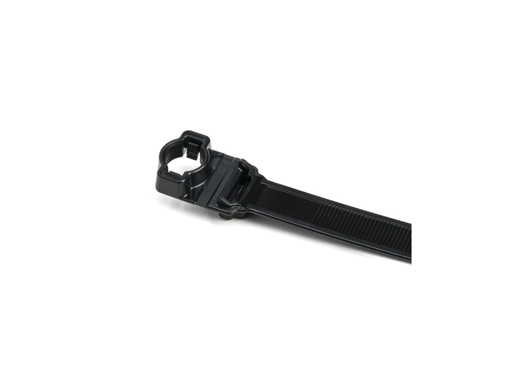 HellermannTyton 157-00286 - Wide Strap Cable Tie with 10mm Stud Mount, 15.7" Long, .5" Wide ...