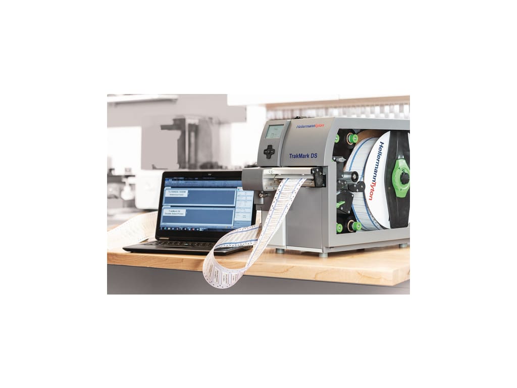 HellermannTyton 556-05000 - TrakMark DS Thermal Transfer Printer, Double Sided, 300 dpi | TEquipment