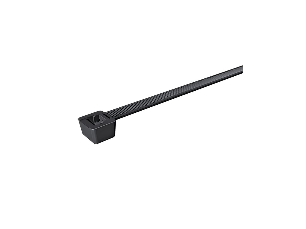HellermannTyton T120R0PPH4 - Cable Tie, 15"L, 60lb, PP, Black, T-Series ...