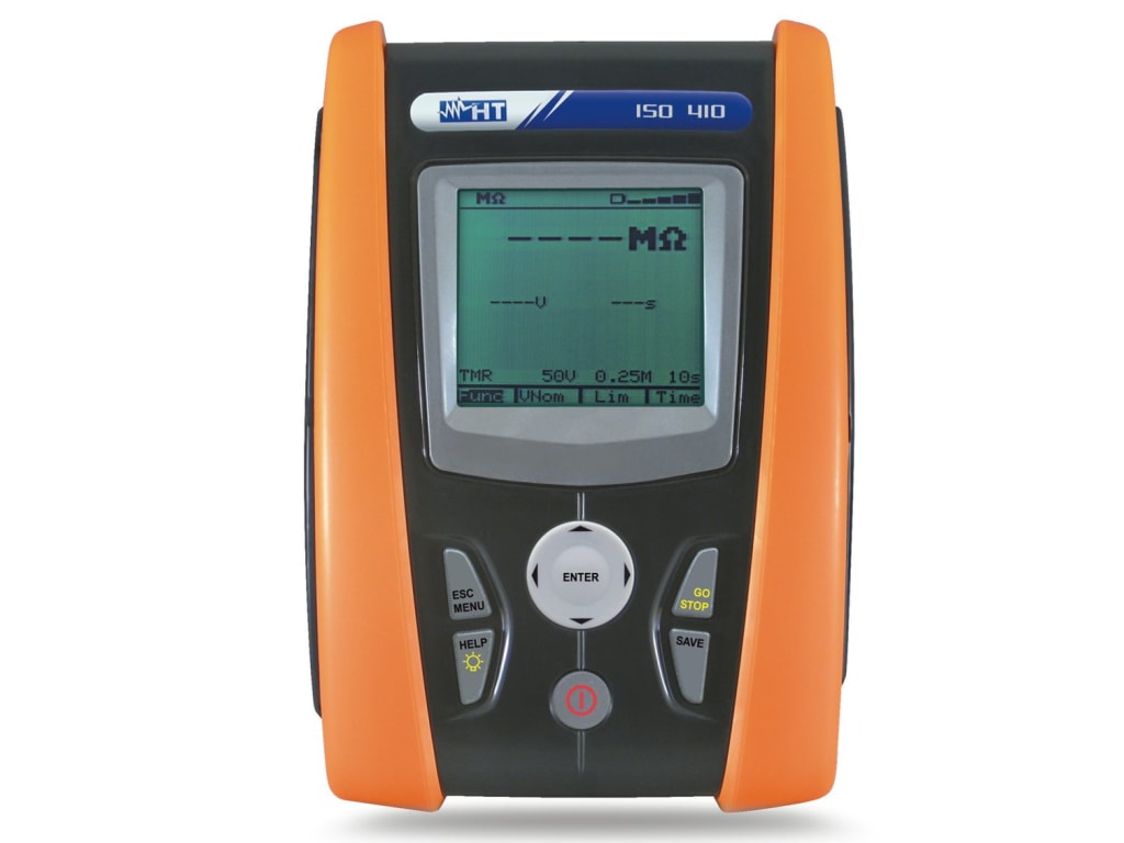 HT Instruments ISO 410 Digital Insulation and Continuity Meter | TEquipment