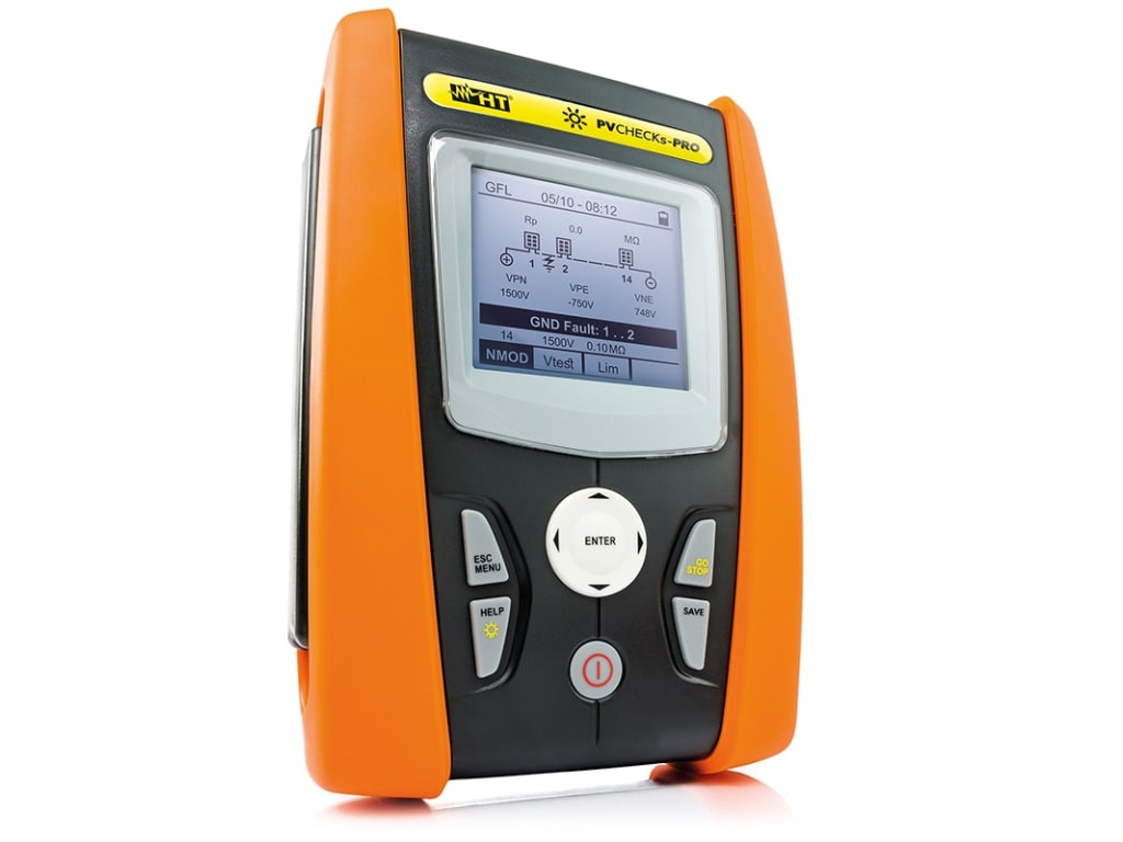 HT Instruments PVCHECKs-PRO - Commissioning Tester for PV Systems up to ...