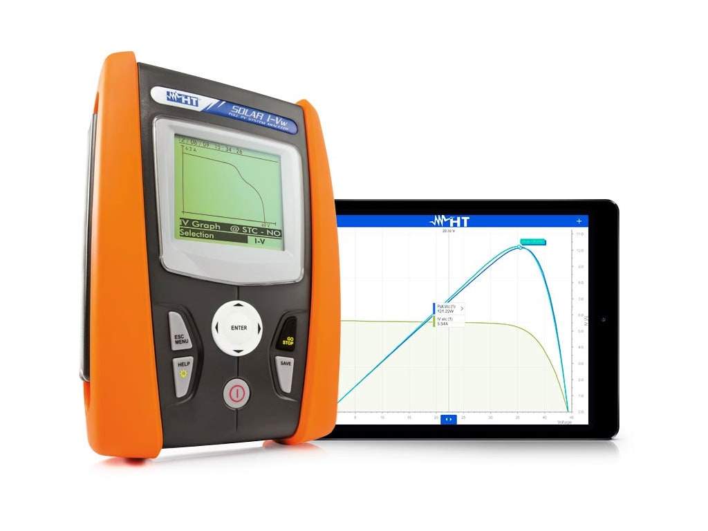 HT Instruments Solar IV W R Multifunction I-V Curve Tracer (1000V/15A ...
