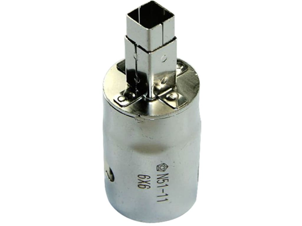 Hakko N51-11 - BGA Hot Air Nozzle, 6 x 6 mm | TEquipment