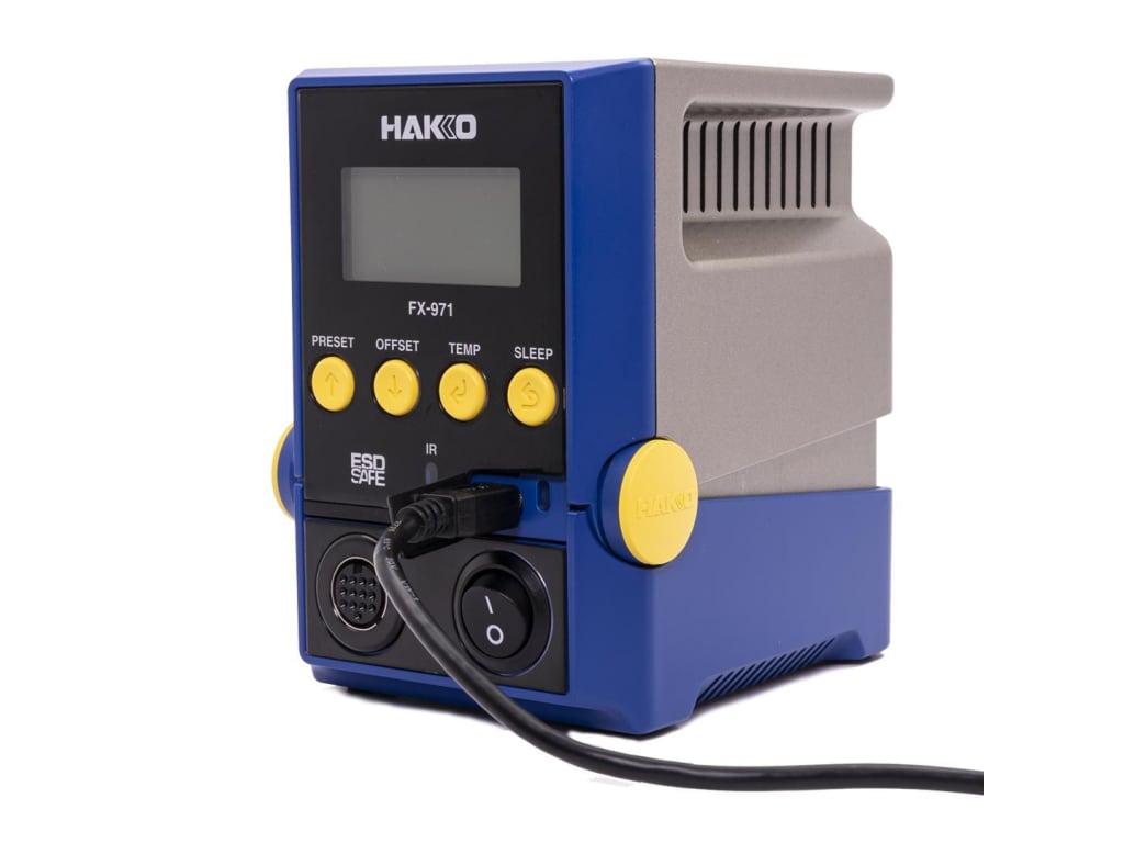 Hakko FX-971 - Soldering Station with FX-9701 Iron and Stand | TEquipment