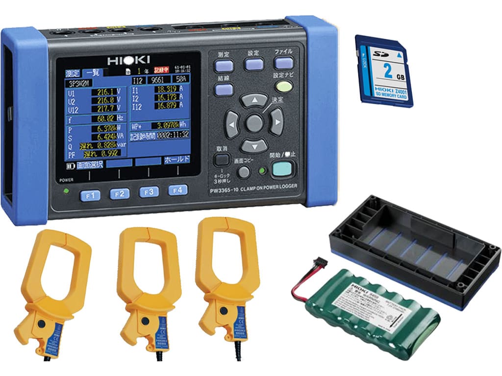 Hioki PW3365-20-01/1000 Clamp On Power Logger | TEquipment