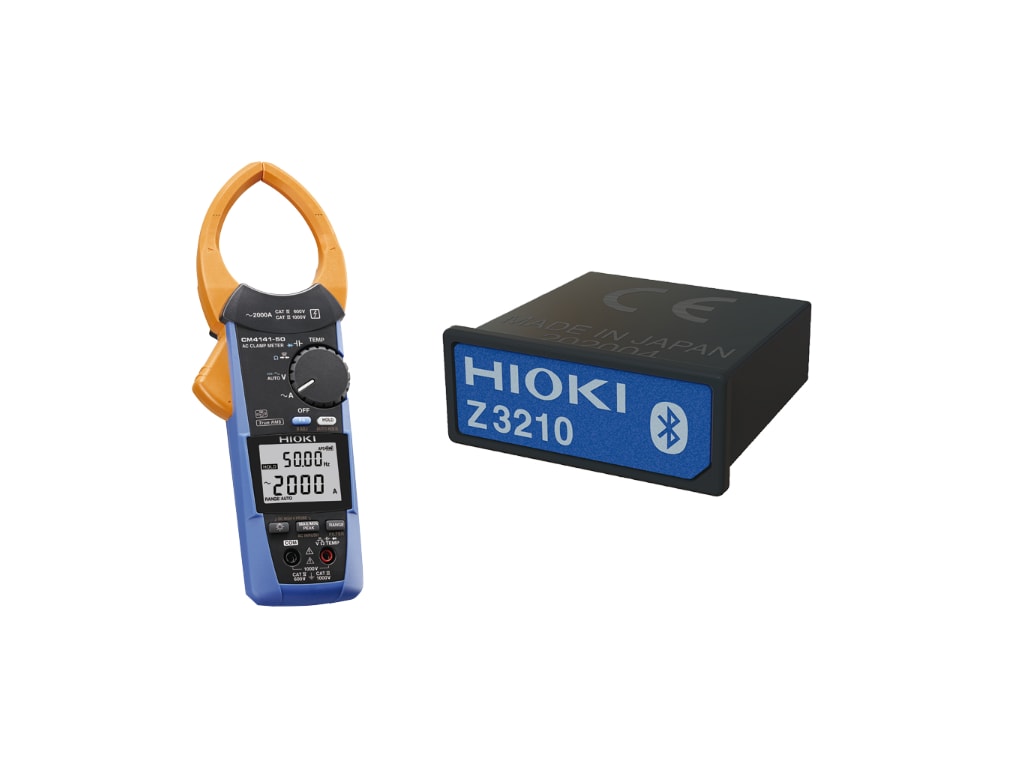 Hioki CM4141-90 - TRMS AC Clamp Meter (2000 A) with Z3210 Wireless ...