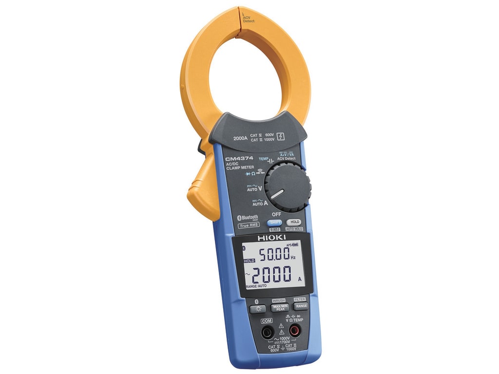 Hioki CM4374 AC/DC Clamp Meter 2000A w/ Bluetooth | TEquipment