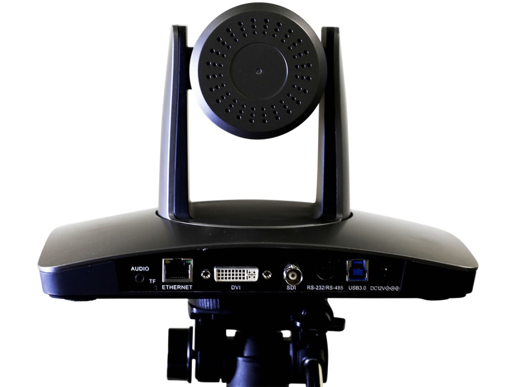 Huddlecam HC12X-HUDDLEVIEW - Auto Framing Camera, 12X 1080p 60FPS (Gray ...
