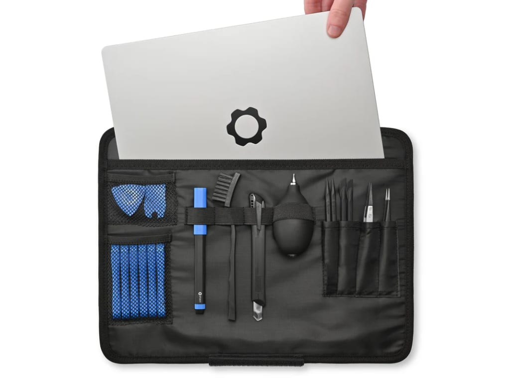 iFixit IF145-278-18 - Tech Repair Toolkit, Includes Anti-Clamp, FixMat ...