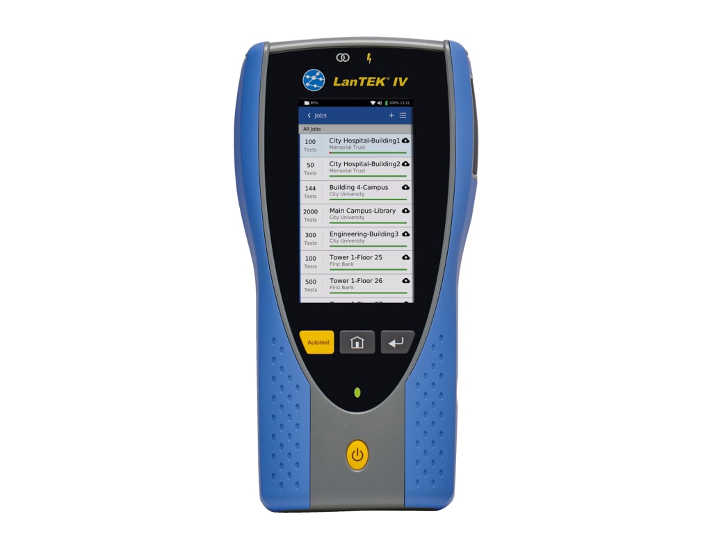 TREND Networks R163000 LanTEK IV-500MHz Cable Certifier with PL ...